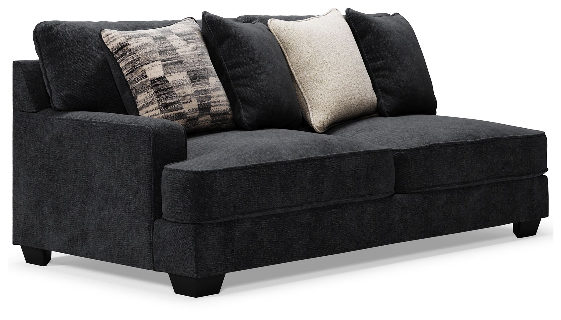 Lavernett - Charcoal - LAF Sofa – Mega Furniture USA